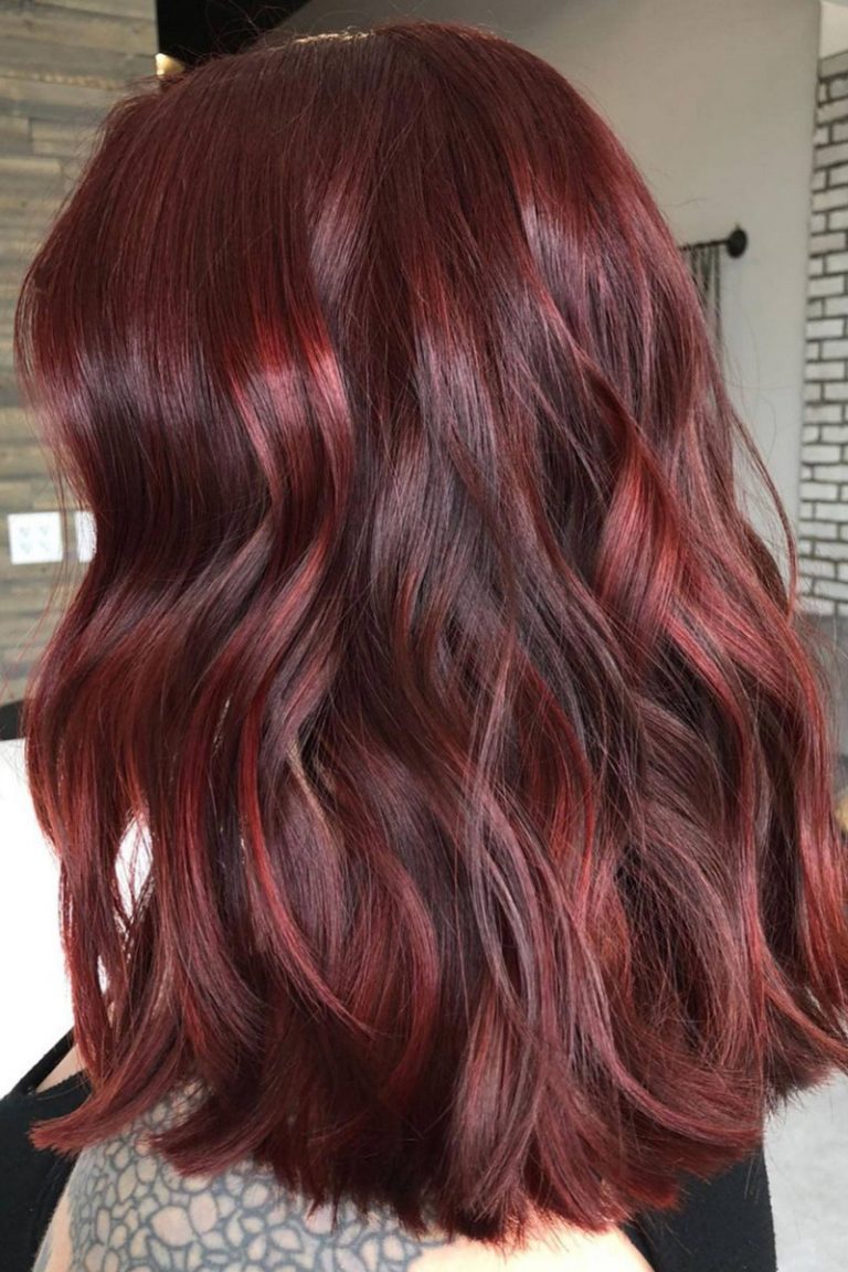 Tinte color vino: ¿A quién le queda mejor y cómo puedo peinarlo ...