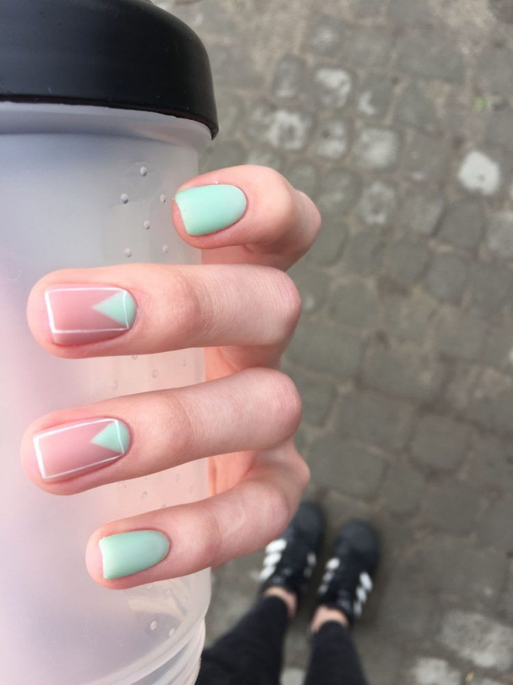 10 diseños de uñas color menta - Mujer saludable 10 | Todo para la ...
