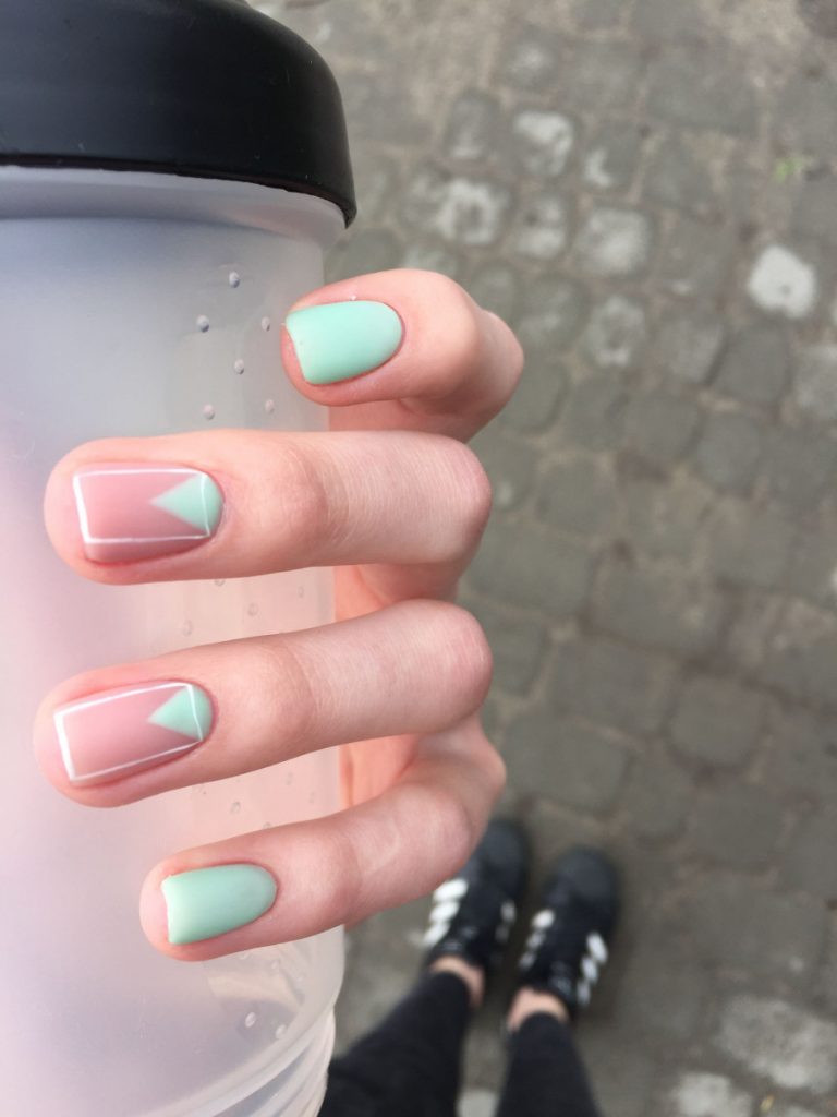 10 diseños de uñas color menta - Mujer saludable 10 | Todo para la ...