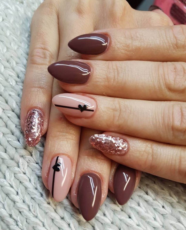 8 estilos de uñas cafés que te hacen ver con estilo - Mujer saludable ...