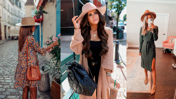 10 outfits con sombrero que te hacen ver imponente - Mujer saludable 10 ...