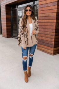 12 ideas para combinar jeans y cárdigans - Mujer saludable 10 | Todo ...