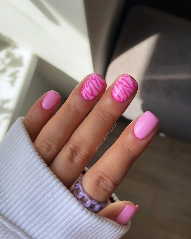 13 diseños de uñas para las amantes del color rosa - Mujer saludable 10 ...
