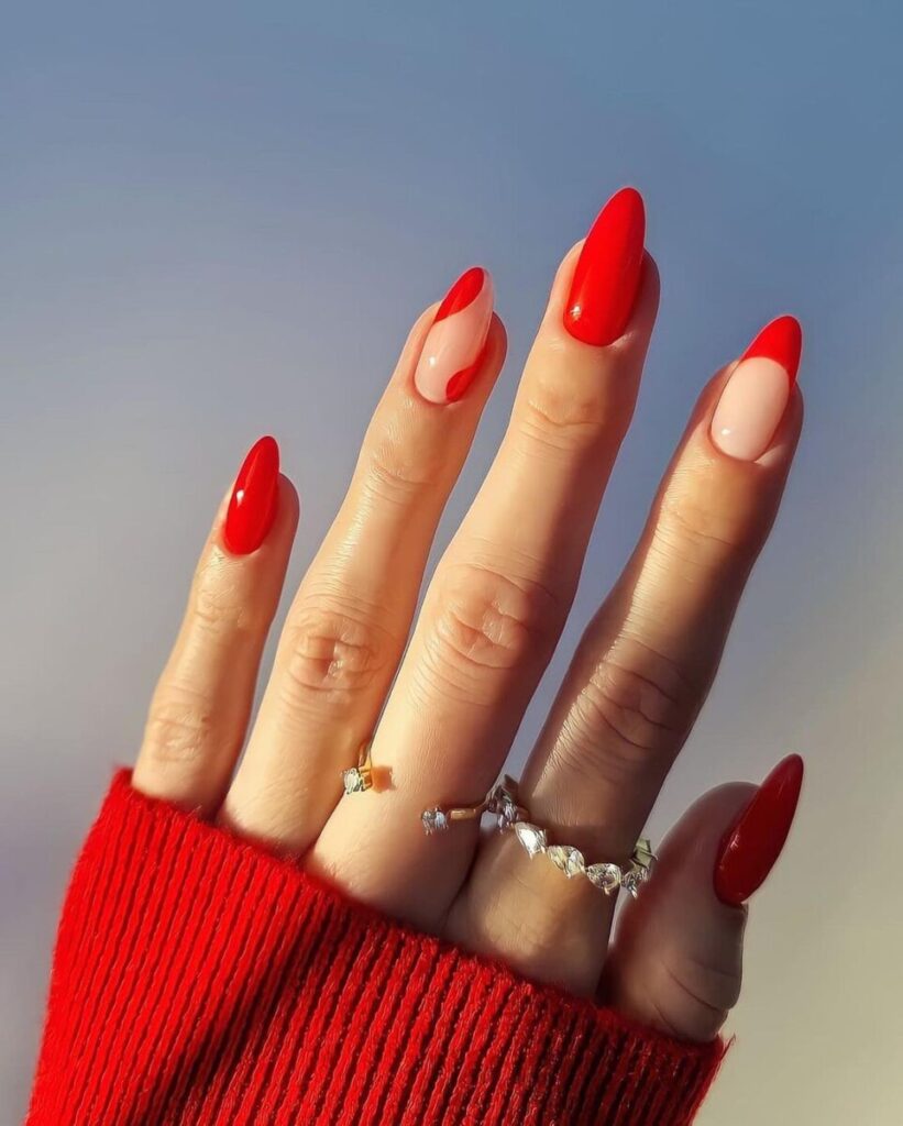 8 formas de llevar manicuras rojas a la oficina - Mujer saludable 10 ...