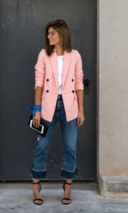 10 outfits bonitos y modernos para combinar rosa y negro - Mujer ...