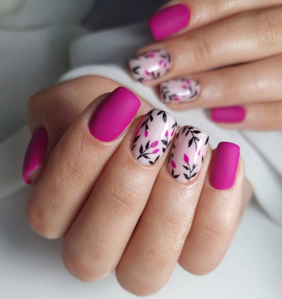 7 manicuras para llevar el color bugambilia - Mujer saludable 10 | Todo ...