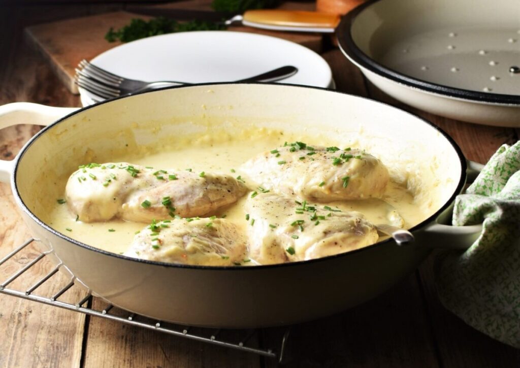 Pechugas de pollo en salsa de elote y tocino - Mujer saludable 10 ...