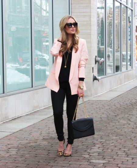 10 outfits bonitos y modernos para combinar rosa y negro - Mujer ...