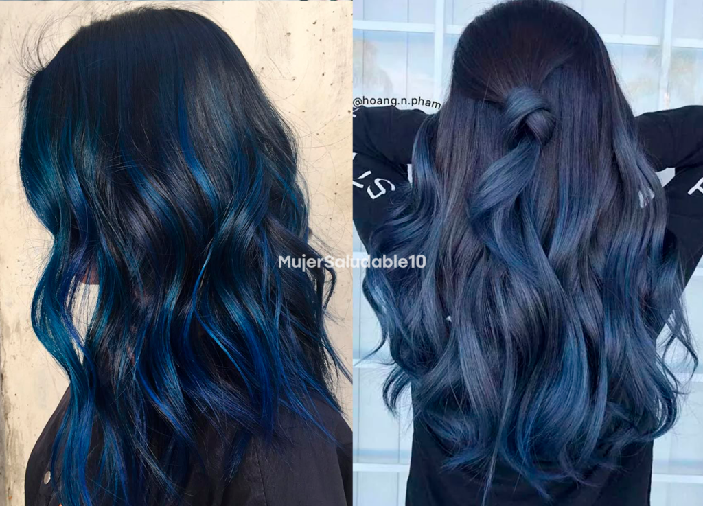 Balayage azul: El tinte de cabello para mujeres arriesgadas y modernas ...