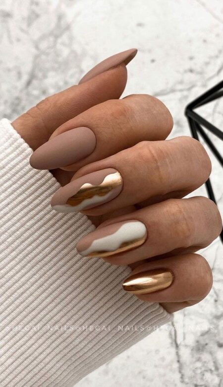10 diseños de uñas cafés que son tendencia - Mujer saludable 10 | Todo ...