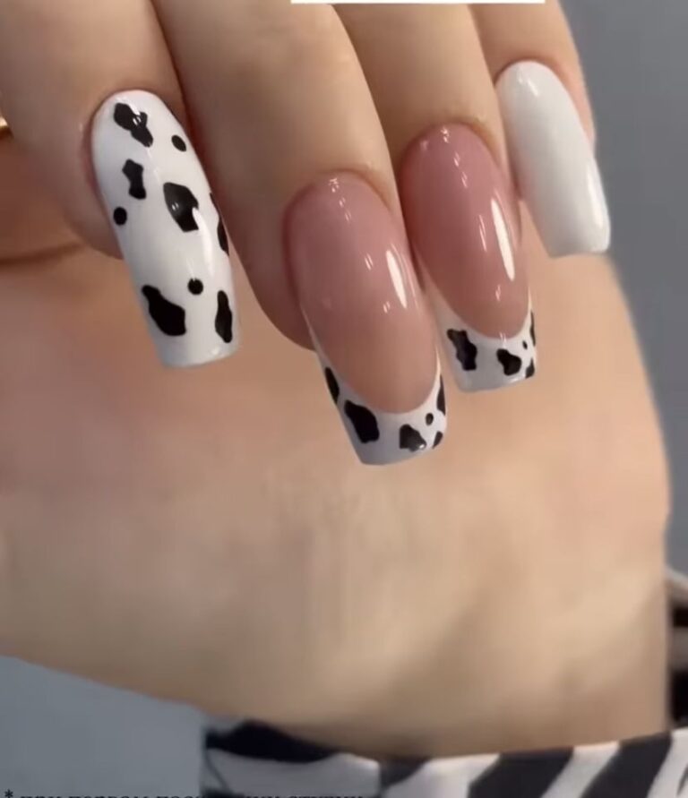 10 manicuras con estampado de vaca que regresan este verano - Mujer ...