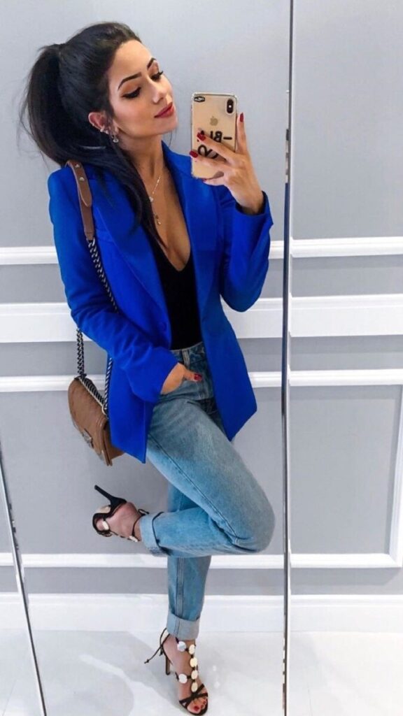 Outfits con blazer azul klein para mujeres de todas las edades - Mujer saludable 10 | Todo para ...
