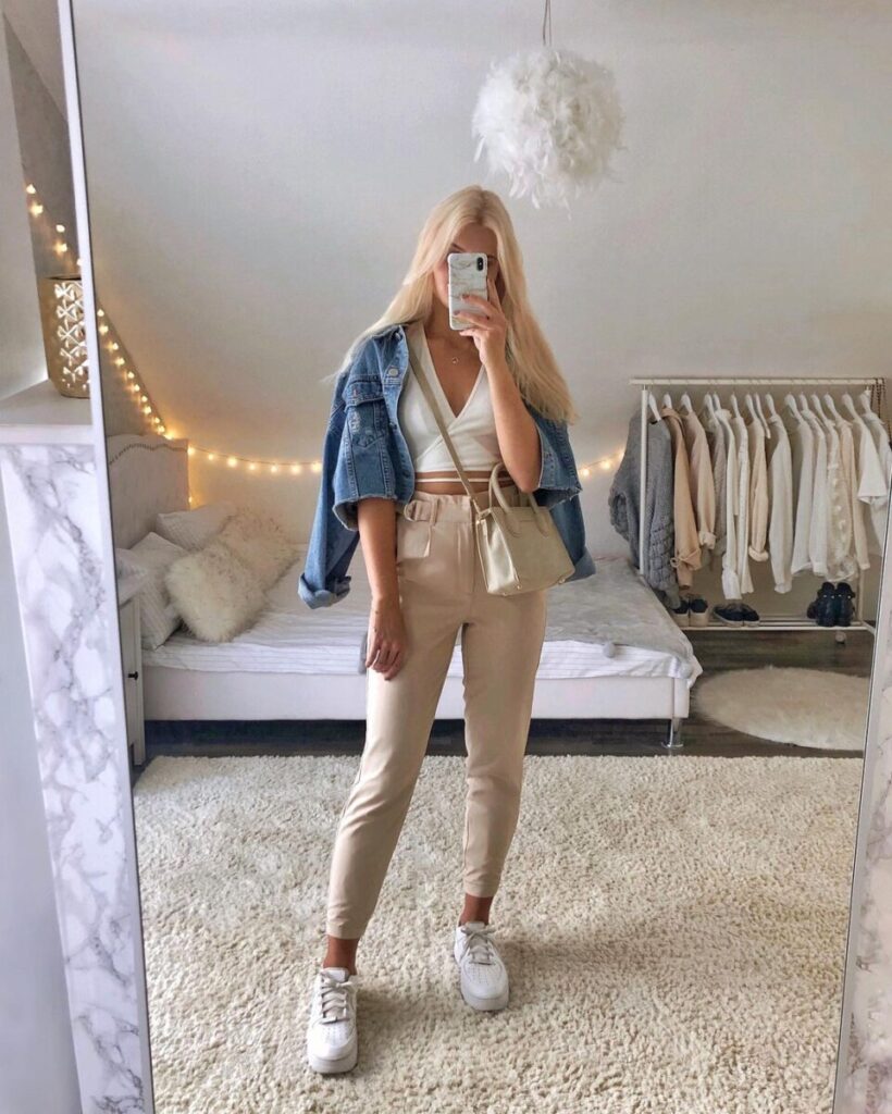 Formas de combinar un pantalón beige - Mujer saludable 10 | Todo para ...