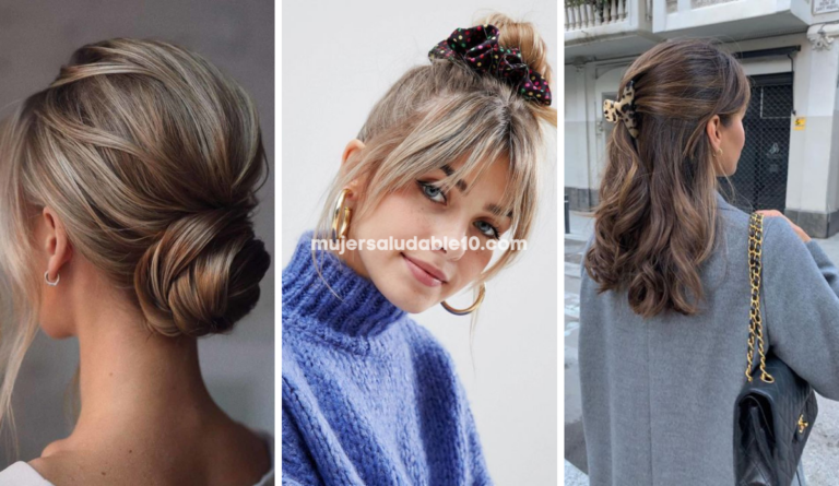 Peinados para usar con blusas cuello tortuga cuello alto - Mujer ...