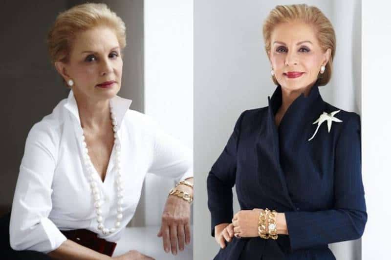 Carolina Herrera y sus consejos para vestir bien y lucir elegante - Mujer saludable 10 | Todo ...