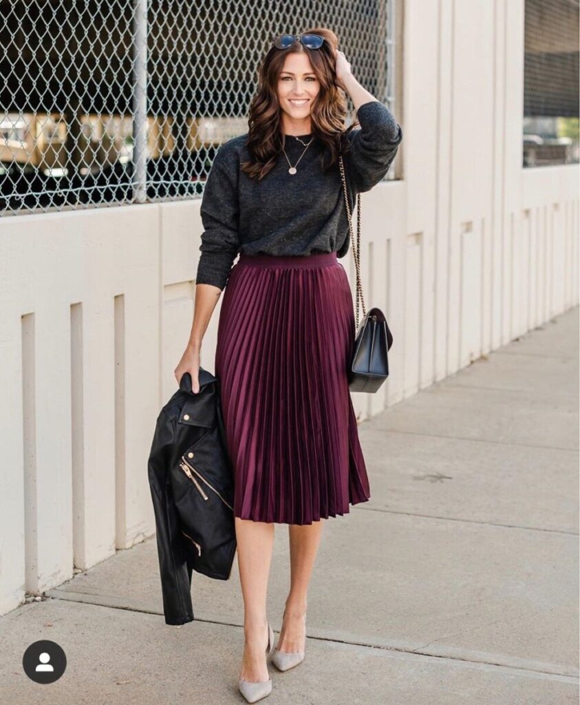 Outfits color borgoña que agregan elegancia a tu look - Mujer saludable ...