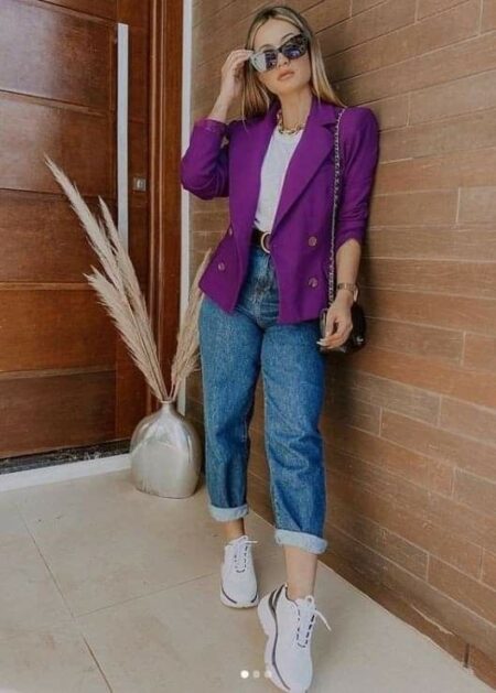 Outfits morados para cualquier ocasión - Mujer saludable 10 | Todo para ...