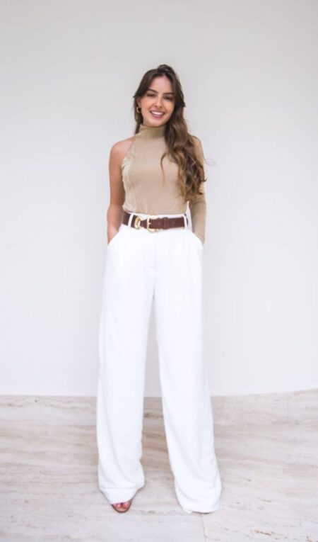 Outfit juvenil con pantalón blanco - Mujer saludable 10 | Todo para la ...