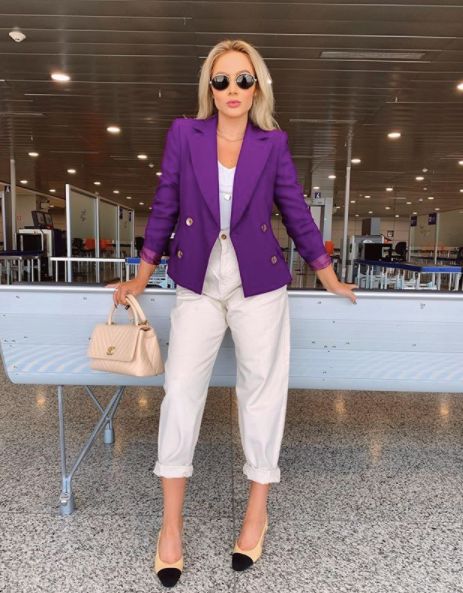 Prendas moradas: el color vibrante de temporada que puedes combinar con ...