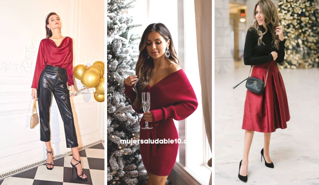 IDEAS de Outfits navideños para mujeres de 40 años - Mujer saludable 10 | Todo para la mujer moderna