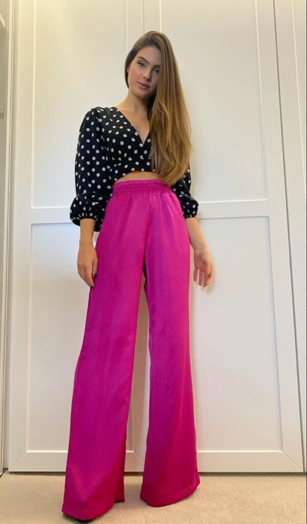 10 formas de combinar un pantalón color magenta - Mujer saludable 10 ...