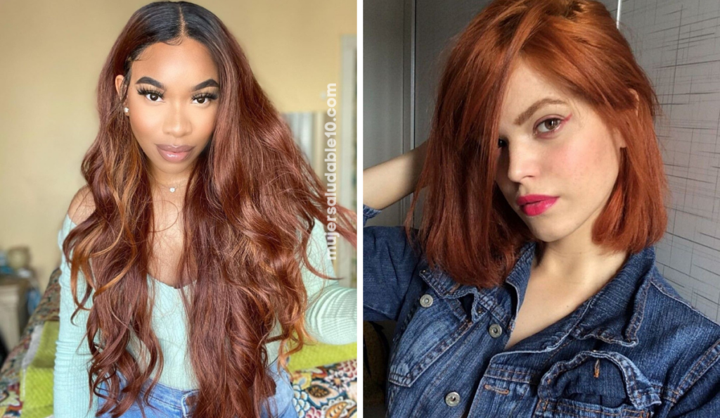 +20 FOTOS E IDEAS de cabello cobrizo ¡Elige tu tono! - Mujer saludable ...