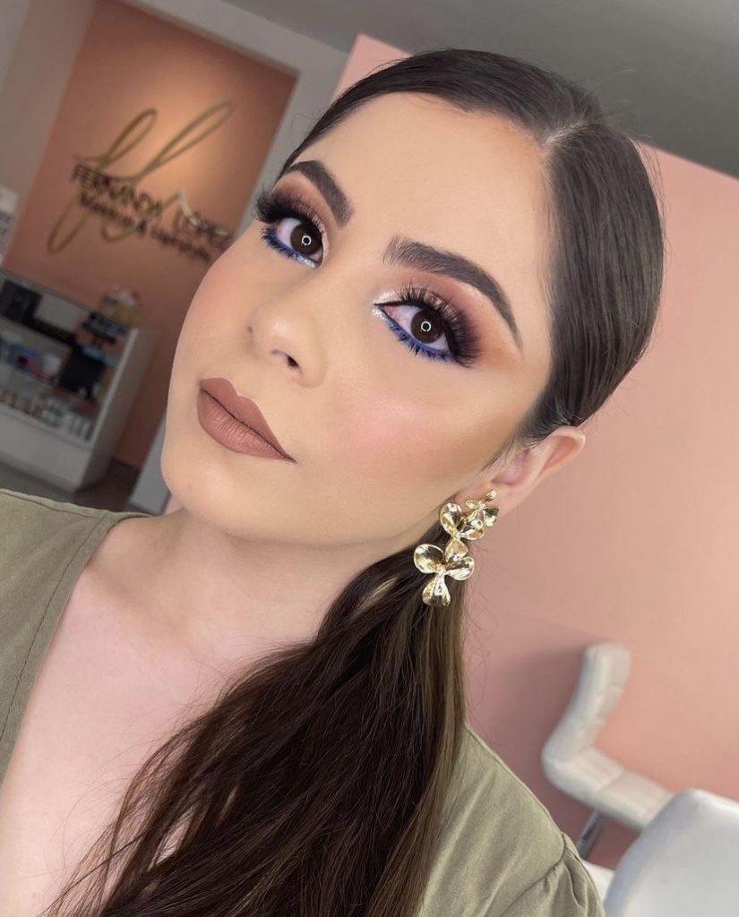 Maquillajes azules para ojos, colores y diseños para lucir elegante ...